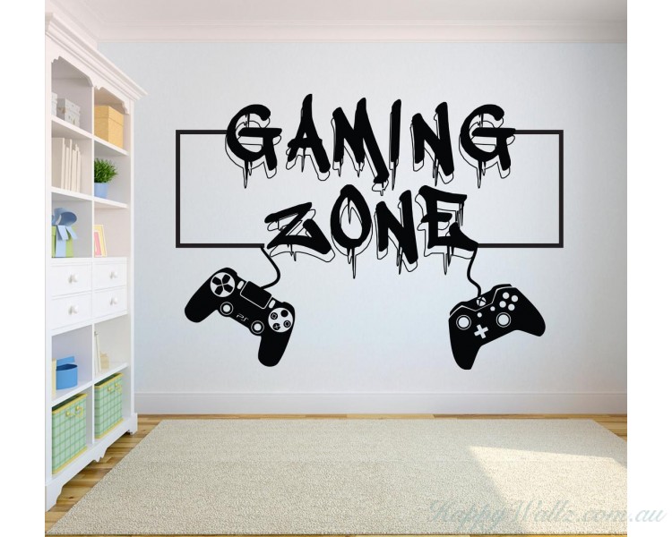 Gaming Zone Video game wall decal