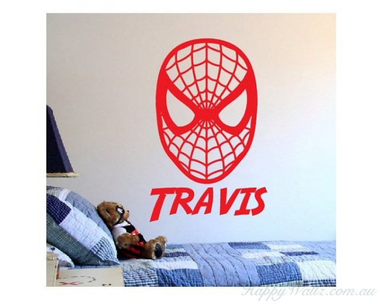 Spider Man Name Decal