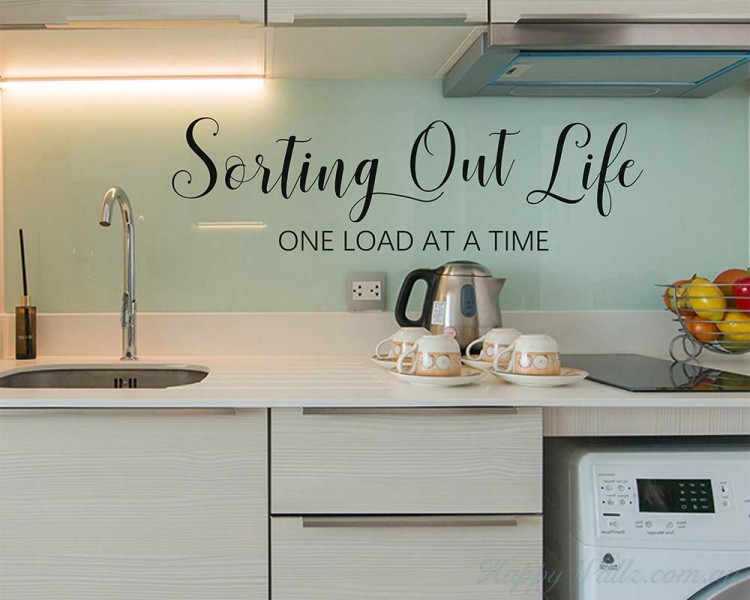 Wall Quotes Sorting Out Life One Load At A Time