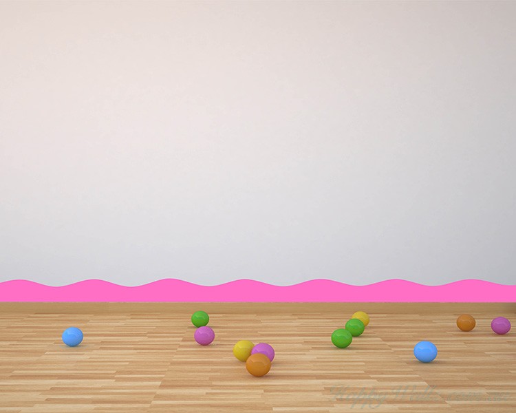 7 Styles Wall Border Decals