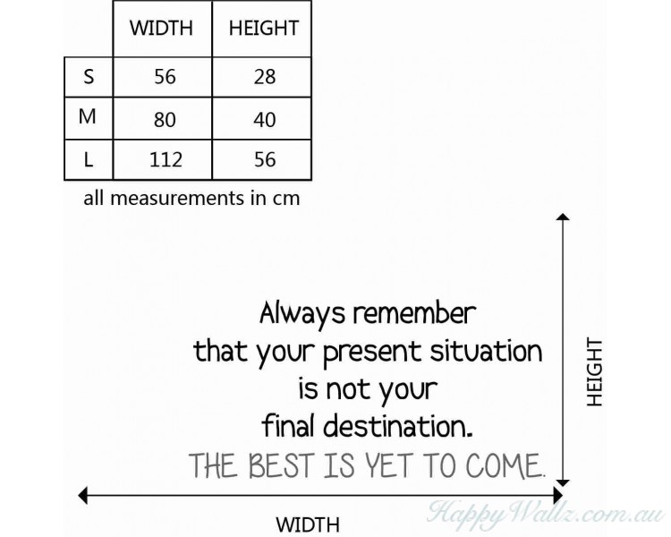 Always Remember Quotes Wall Art Stickers